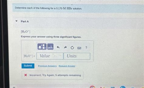 Solved Express your answer using three significant figures. | Chegg.com