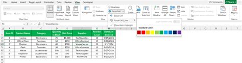How To Use Focus Cell For Excel 365 Step By Step Guide Myexcelonline