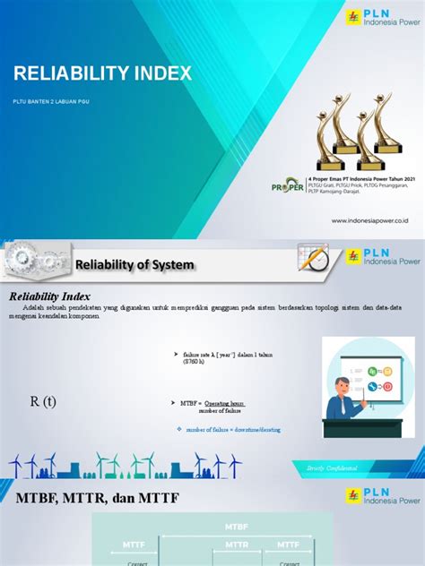 reliability index pdf