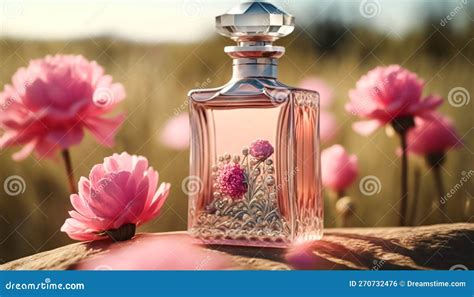 Luxury Perfume With Floral Scent For Women Glass Fragrance Bottle In