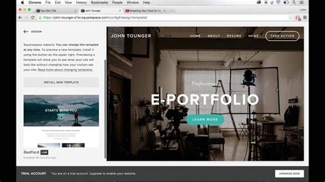 Creating And Customizing An Eportfolio Part 2 Youtube