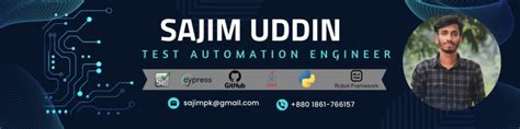 Sajim Uddin On Linkedin Testautomation Sqa Selenium Softwaretesting Devops