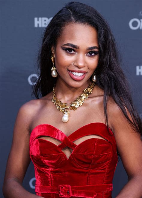 Zaria Simone At Pretty Little Liars Original Sin Premiere In Los