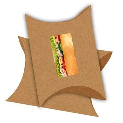 Cardboard Kathi Roll Box Size 140x190x90 Mm At Rs 5piece In Noida