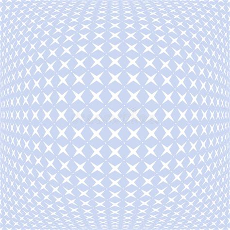 Abstract Geometric Pattern With 3d Illusion Effect Convex Square Light Blue Background Stock