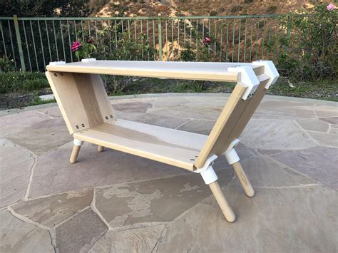 Playing With 3d Printed Brackets To Make Cool Shapes With Wood R 3dprinting