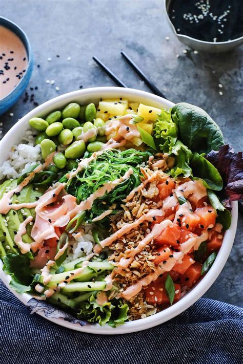 Aloha Spirit Poke Bowl Savory Touch