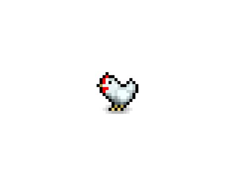 Free Animated Chicken Sprite Sheet And S By Pixelplant