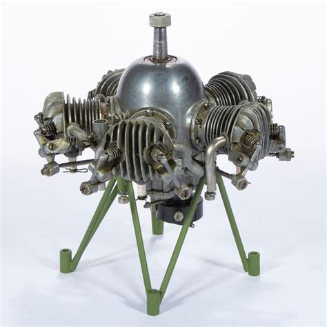 Sold Price Morton Aircraft Corp M 5 Five Cylinder Radial Model Airplane Engine September