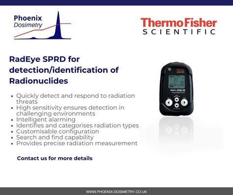 Phoenix Dosimetry On Linkedin Radeye Radiationdetection Innovation Thermoscientific