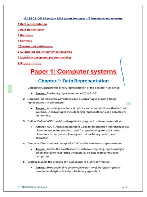 Igcse Cs 0478 Paper 1 And 2 Revision Exams For 2024 And Bonus Past