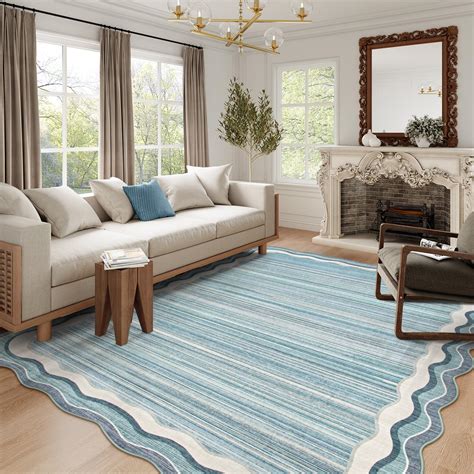 Lahome 8 X 10 Area Rugs For Living Room Washable Rugs 8x10