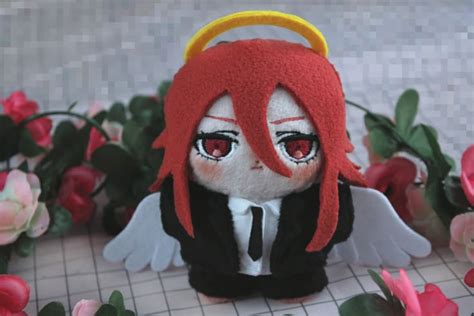 Человек бензопила мягкая игрушка АнгелДемон Chainsaw man AnjelDevil в ...