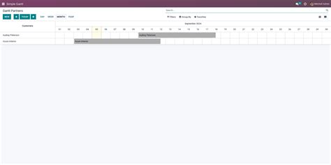 how to create gantt view in odoo 16