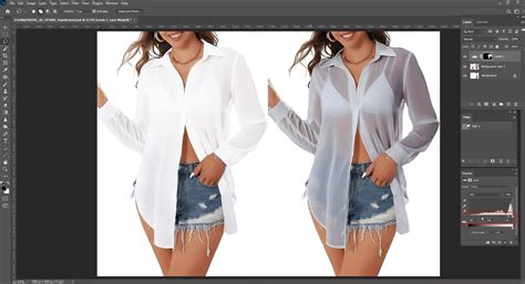 5 Steps To Make See-Through Clothes In Photoshop With Video