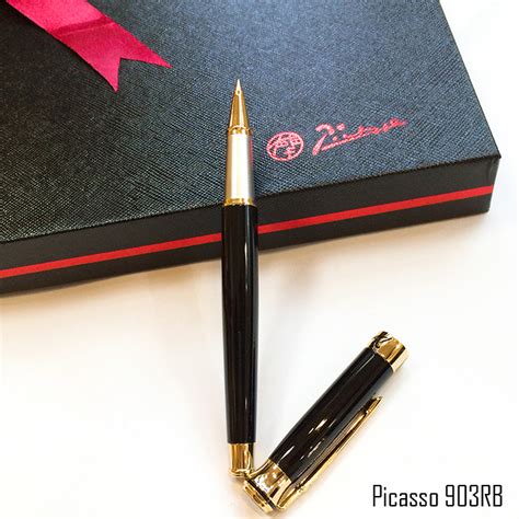 Bút Picasso Hộp Quà 1 Bút Kèm Sổ Da 903rb