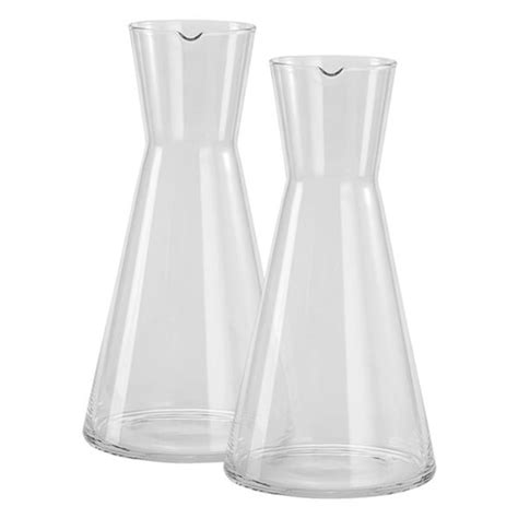 Wasserkaraffe 1500 Ml 2er Set Weiß Ansehen