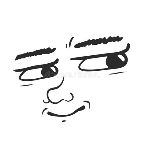 Funny Face Expression Stock Vector Illustration Of Emoji 364440456