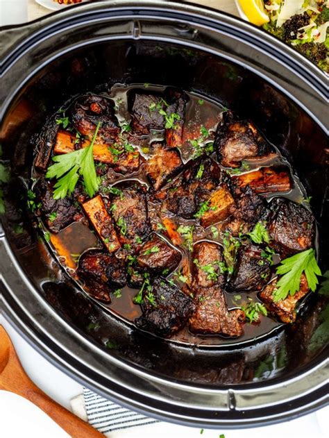 Slow Cooker Short Ribs With Vegetables At Julia Arnold Blog