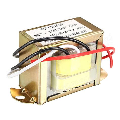 220V 50Hz Input 30W Dual 12V Output Power Transformer Sale Banggood Com