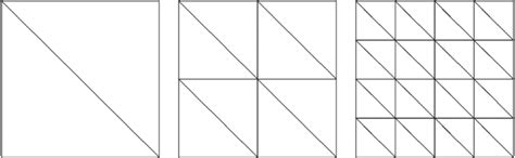 Diagram Of Triangular Grids In Different Sizes For Examples 6164 Download Scientific Diagram