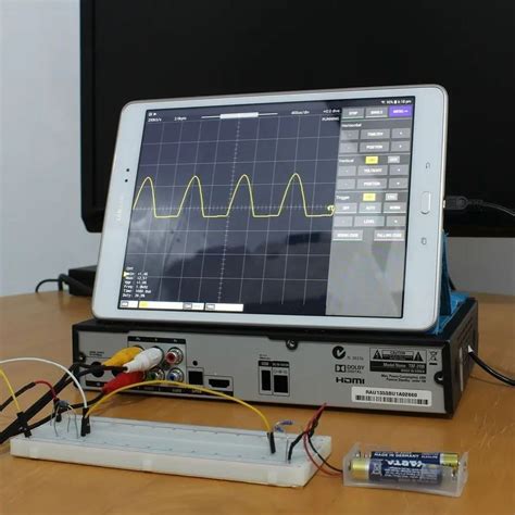 Dfrobot Diy Oscilloscope Built Using A Raspberrypi Pico