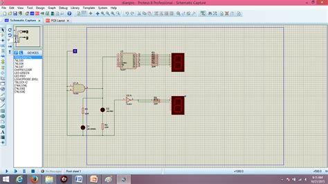 Welcome To My Blog Rangkaian Logic Probe Dalam Bentuk Proteus
