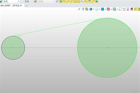 中望3d2024如何快速绘制两个圆的公切线 中望3d如何画切线 csdn博客