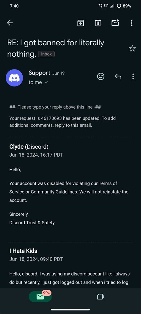 I got banned for reporting a CP server on discord. – Discord
