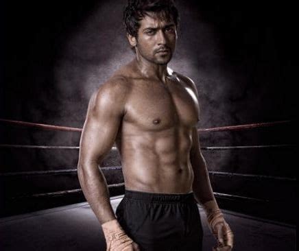 Actor Surya In Six Pack Workout Images And Videos Pavithrannet