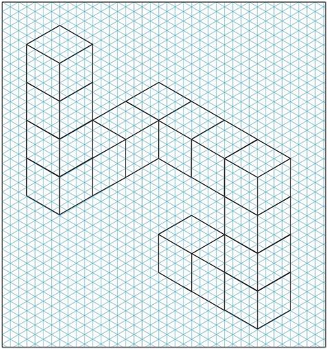 Isometric Drawing Graph Paper At Nathan Dwyer Blog