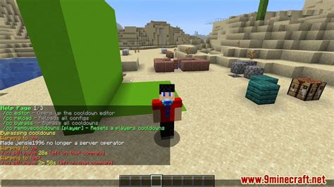 Command Cooldowns Plugin 1181 1171 Bukkit Spigot Paper Mc Modnet