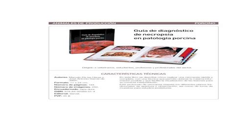 Guía de diagnóstico de necropsia en patología porcina · PDF fileÍNDICE ...