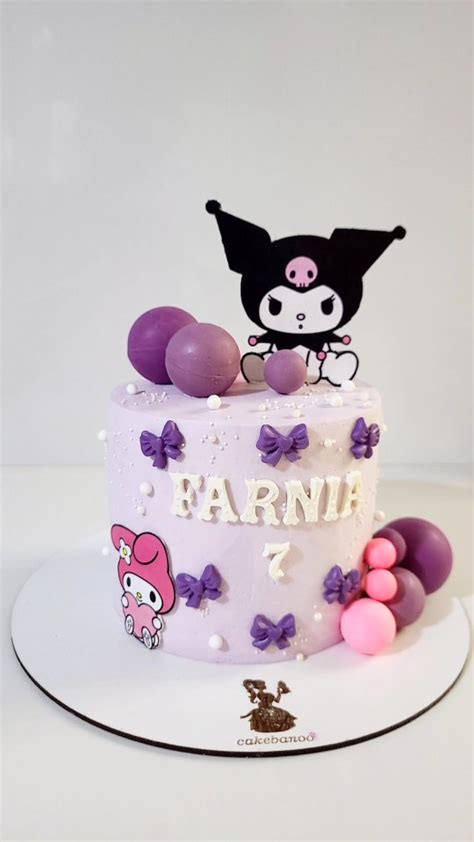 ‎کیک بانو‎ ‎کیک کرومی تم پر طرفدار بچه ها💜 سفارش مشتری قشنگم برای