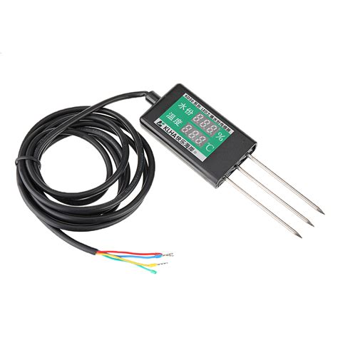 Soil Monitor Temperature And Humidity Sensor With Digital Display Temperature To And