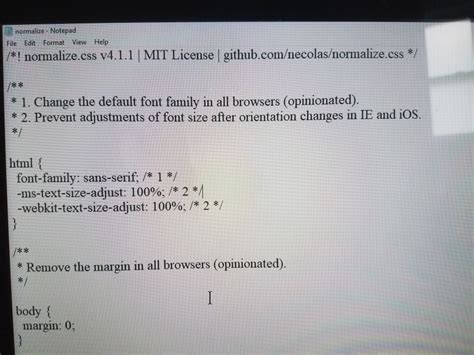 Normalize Notepad File Edit Format View Help