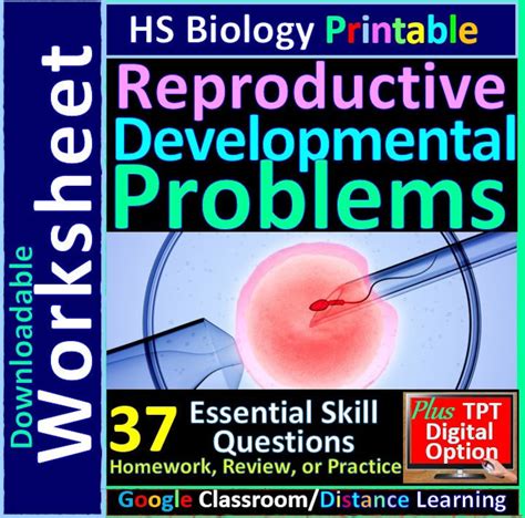 Human Reproductive Development Problems Living Environment Etsy