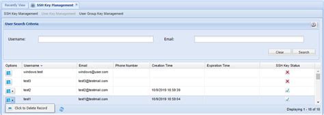 User Key Management Kron Pam Reference Guide