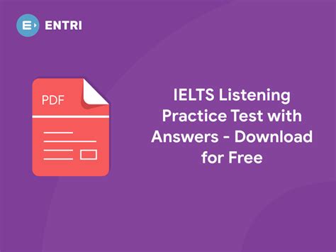 Ielts Listening Practice Test