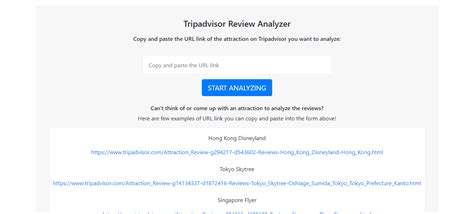 Github Morikaglobaltareviewanalyzer Built A Flask Web Application Of Tripadvisor