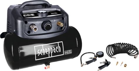Compressor 6l En 6 Toebehoren Scheppach 1200w Hc06 Black Edition 58061099953