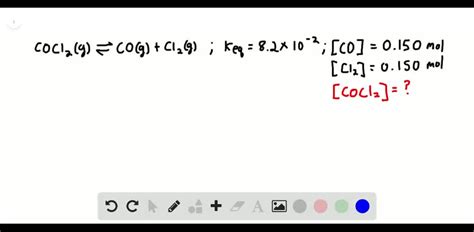 Solved Determine The Equilibrium Constant For The Reaction Shown Given