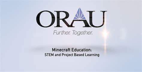 Minecraft Education Stem And Project Based Learning Orau