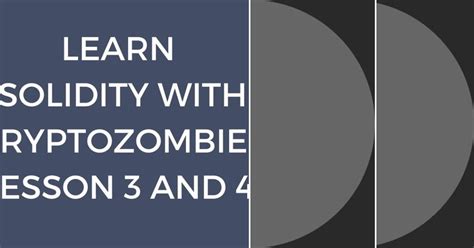 list solidity training curated by daniel meyers medium