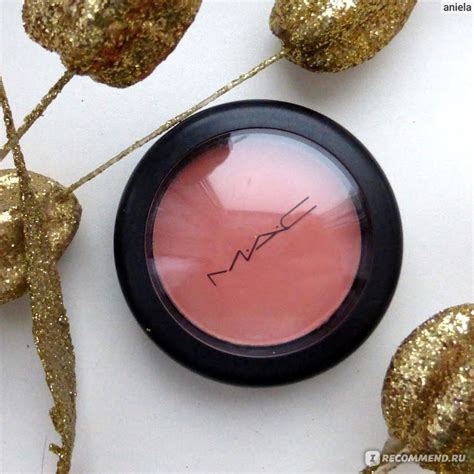 Румяна MAC Powder Blush - «Шелковистые румяна натурального оттенка ...
