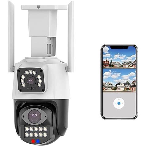 فروش انواع مدل دوربین مدار بسته ودزدگیر اماکن دوربین سیمکارتی 2لنزه چرخشی 360 درجه 8مگاپیکسل