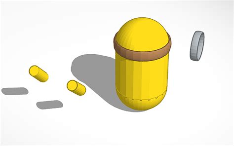 3d Design Миньон Tinkercad