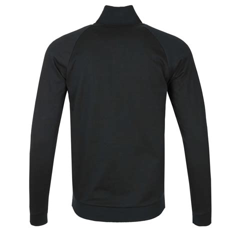 Boss Authentic Jacket Z Sweat Top In Black Boss Norton Barrie
