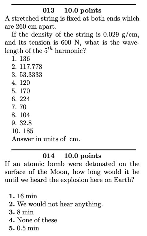 Solved Points A Stretched String Is Fixed At Both Chegg