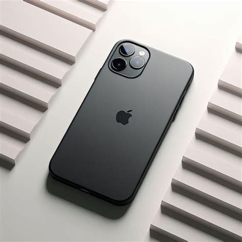 Black Color Phone Case Mockup Design Premium Ai Generated Image